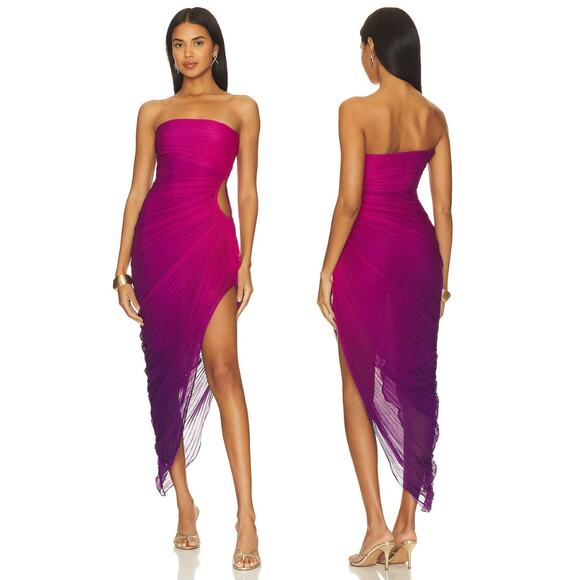 Rococo Sand | Dresses | Rococo Sand Long Asymmetrical Dress Strapless ...